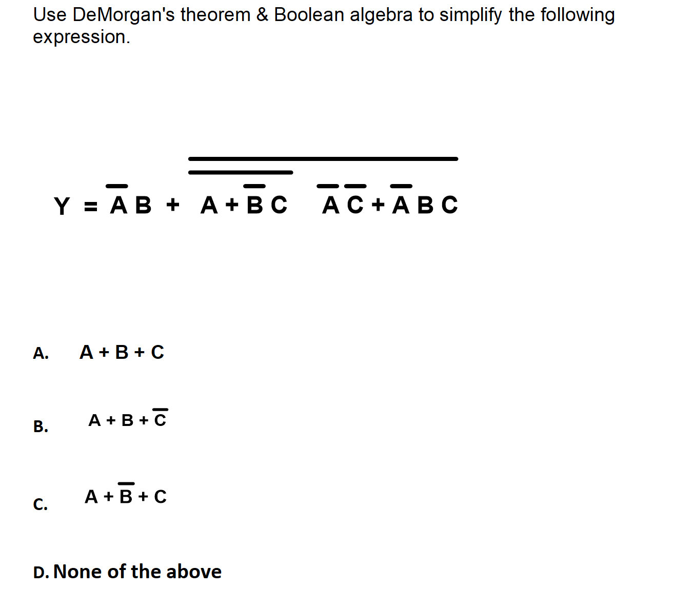 Boolean Algebra Demorgan S Theorem With Proof Solved - vrogue.co Boolean Algebra Demorgan S Theorem With Proof Solved - vrogue.co