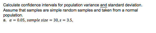 Solved Calculate confidence intervals for population | Chegg.com