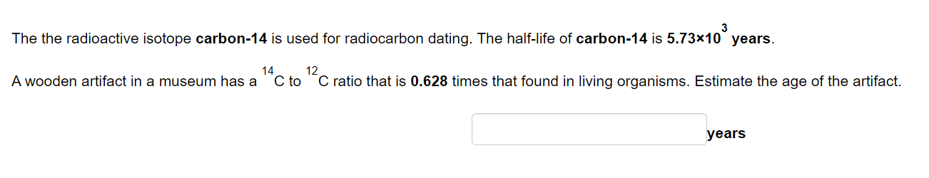 Solved The half-life of the radioactive isotope thallium-206 | Chegg.com