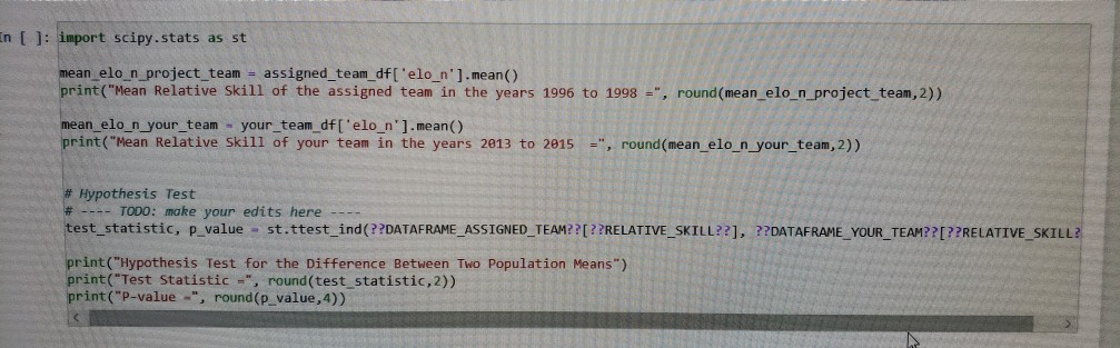 jupyter Project Two Jupyter Script ca File View Cell | Chegg.com