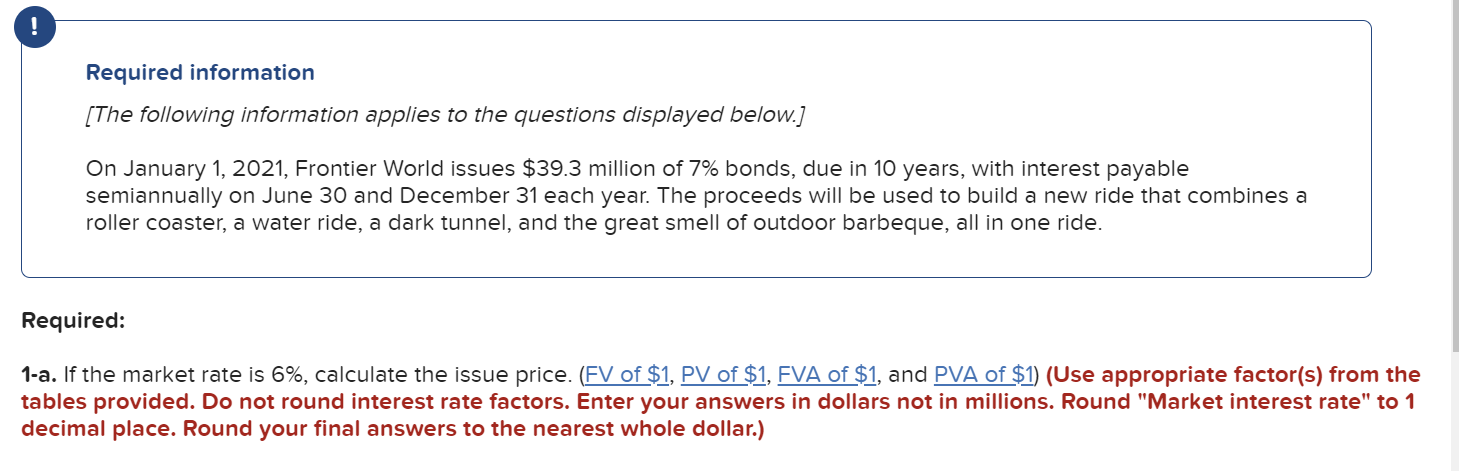 Solved Required information [The following information | Chegg.com