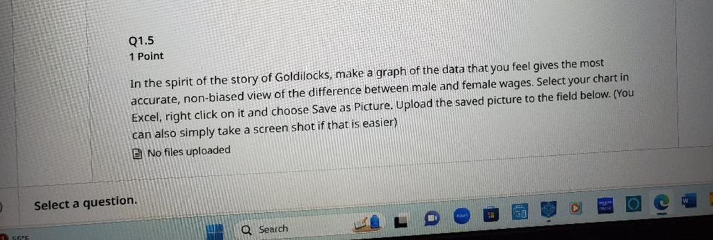 Solved I need to answer Q1.5 Do I make up a number and make | Chegg.com