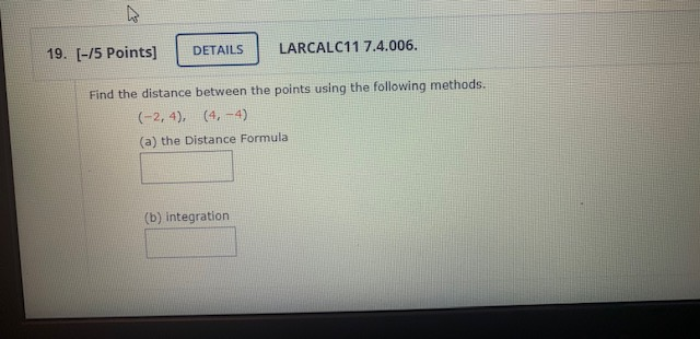 Solved 19. [-15 Points) DETAILS LARCALC11 7.4.006. Find the | Chegg.com Solved 19. [-15 Points) DETAILS LARCALC11 7.4.006. Find the | Chegg.com