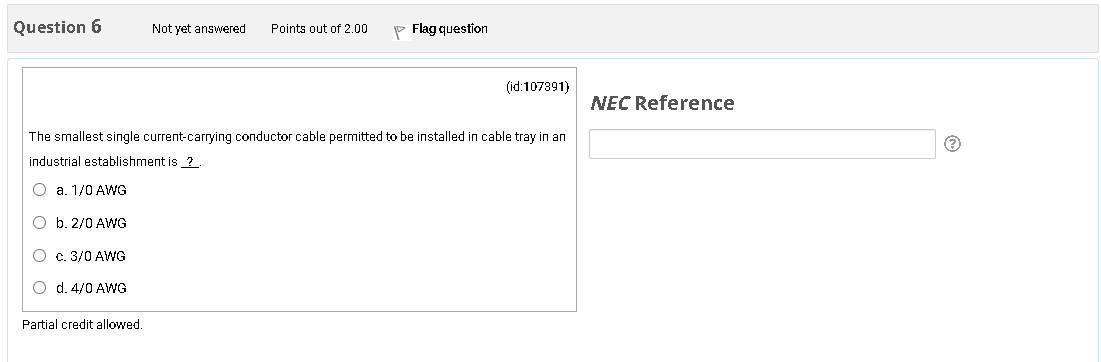 Solved NEC Reference The minimum direct-burial depth for | Chegg.com