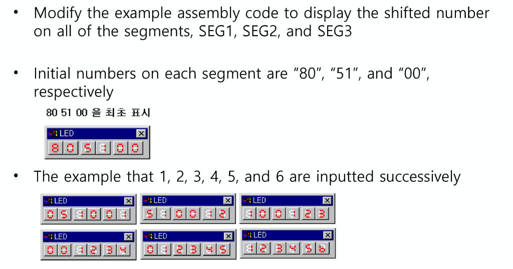 Q. how can I fix my assembly code(8051) to solve | Chegg.com