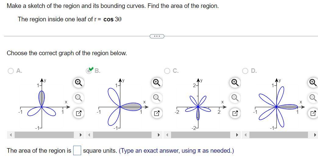 Solved Make a sketch of the region and its bounding curves. | Chegg.com