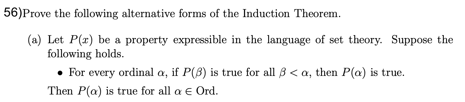 Solved 6) Prove the following alternative forms of the | Chegg.com