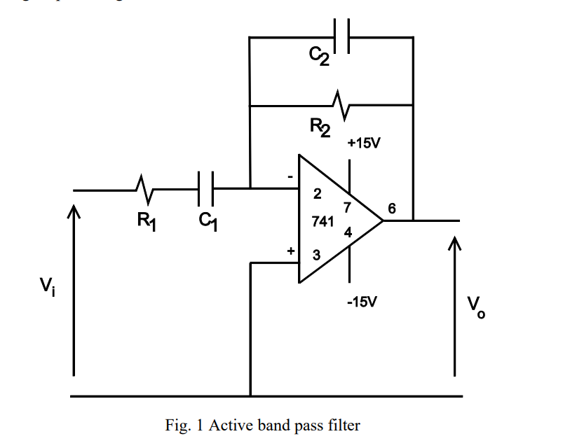 Solved Derive Vo/Vi, the gain for this filter | Chegg.com