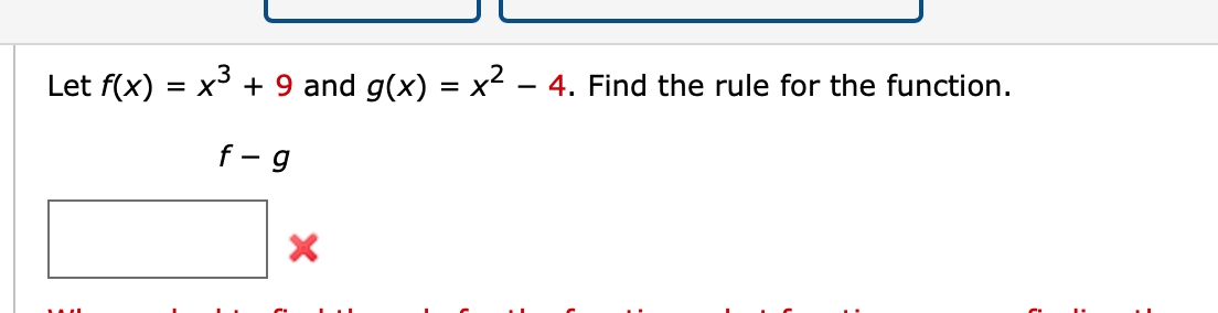 Solved Let f be the function defined by the equation below. | Chegg.com