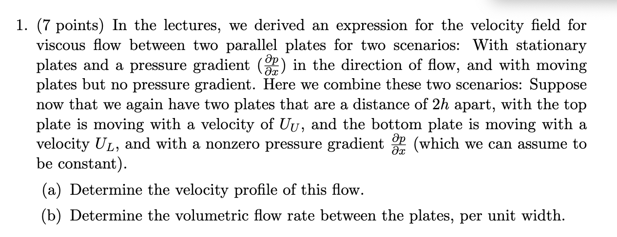 Solved 1. (7 ﻿points) ﻿In the lectures, we derived an | Chegg.com