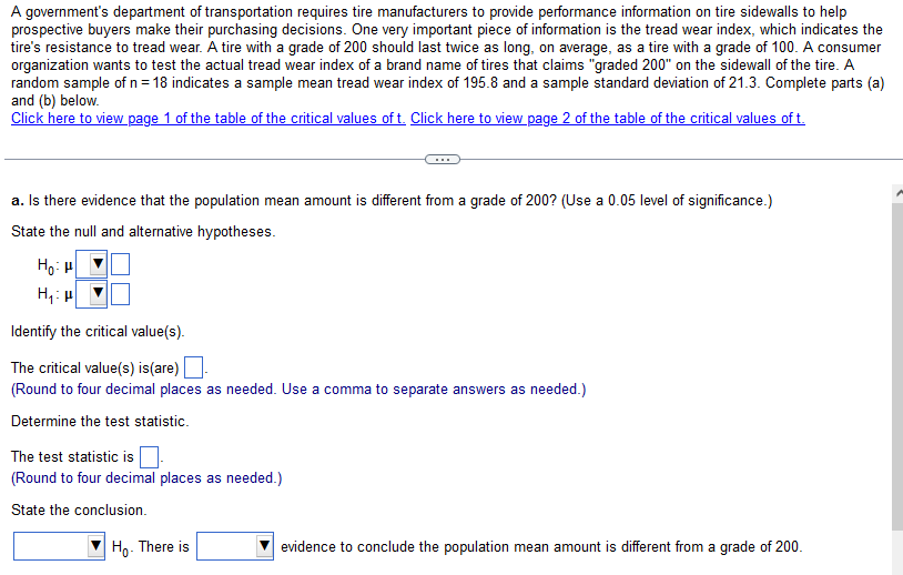 Solved Choices : Do not reject H0 . Reject H0 There is ( | Chegg.com
