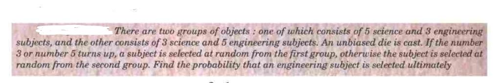 Solved There are two groups of objects : one of which | Chegg.com
