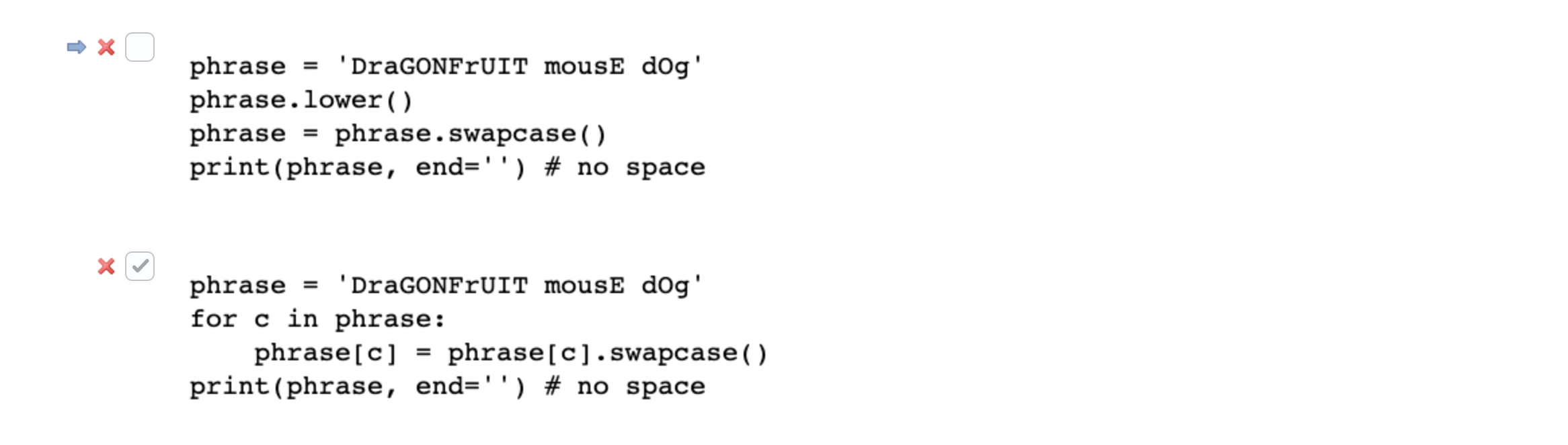 Solved Python Question Please Explain Why The Second Choice