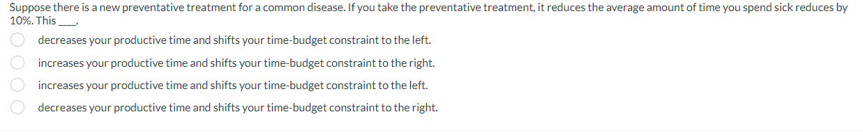 Solved Suppose there is a new preventative treatment for a | Chegg.com