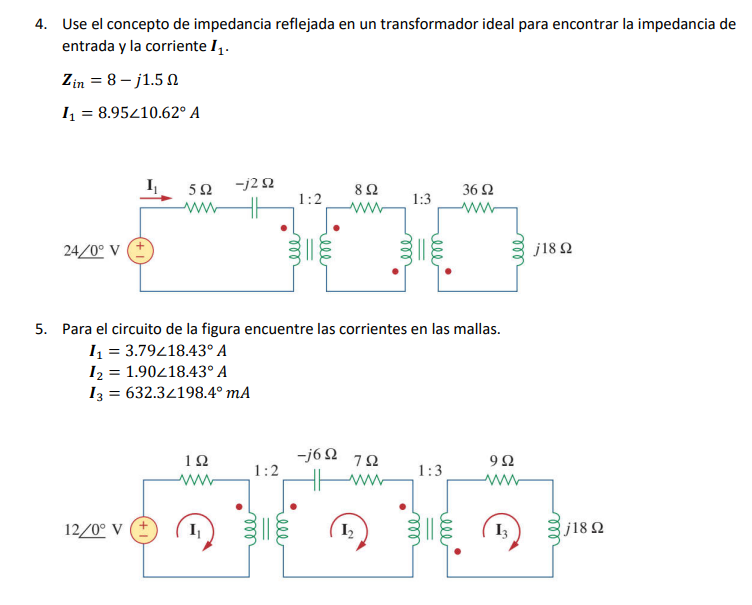 Solved 4. Use the concept of reflected impedance in an | Chegg.com