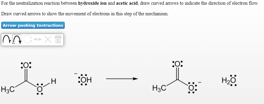 Solved For the neutralization reaction between hydroxide ion | Chegg.com