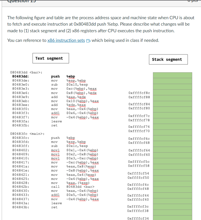 Solved The following figure and table are the process | Chegg.com
