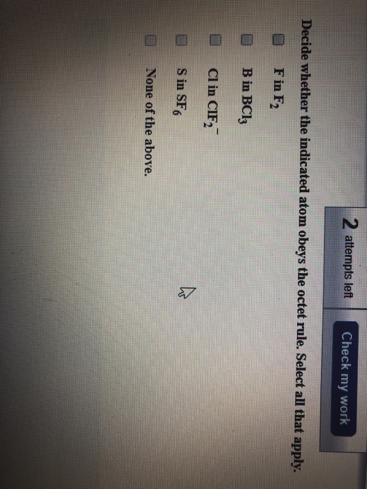 Solved 2 attempts left Check my work Decide whether the | Chegg.com