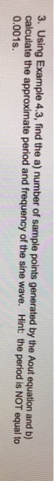 Solved /*Program Example 4.3: Sine ave on DAC output. View | Chegg.com