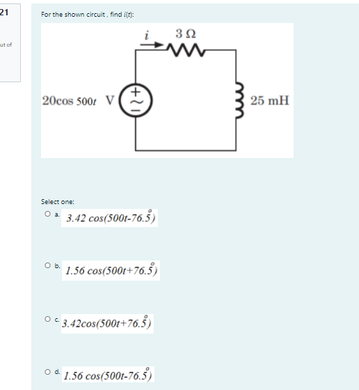 Solved 20 In a negative sequence three-phase system, the | Chegg.com