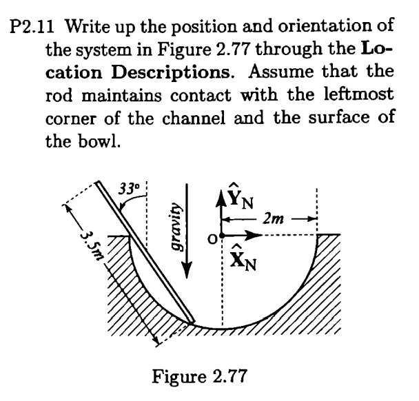 Solved P2.11 ﻿Write up the position and orientation ofthe | Chegg.com