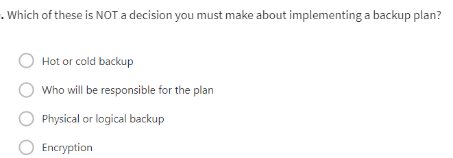 Solved Database partitions store subsets of data from very | Chegg.com