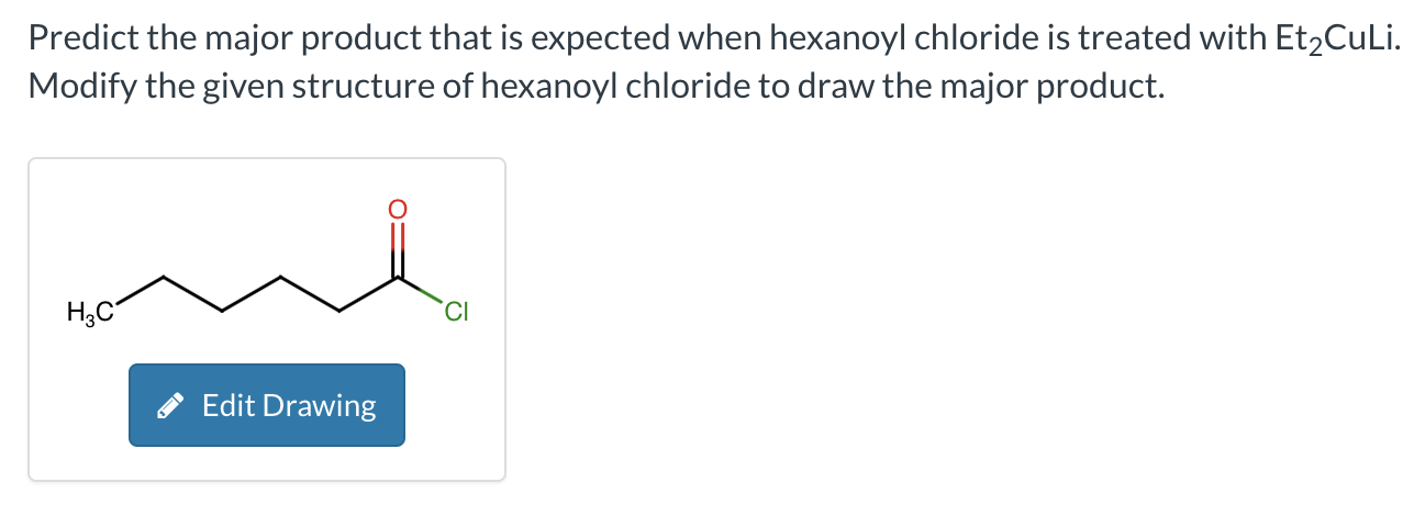 Solved Predict the major product that is expected when | Chegg.com