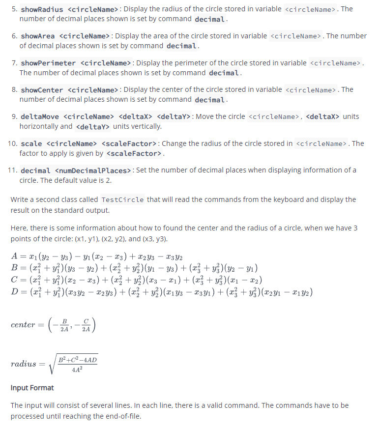 Solved The idea is to implement a class to manage very basic | Chegg.com