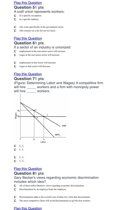 Solved Question 51 pts A craft union represents workers: C | Chegg.com