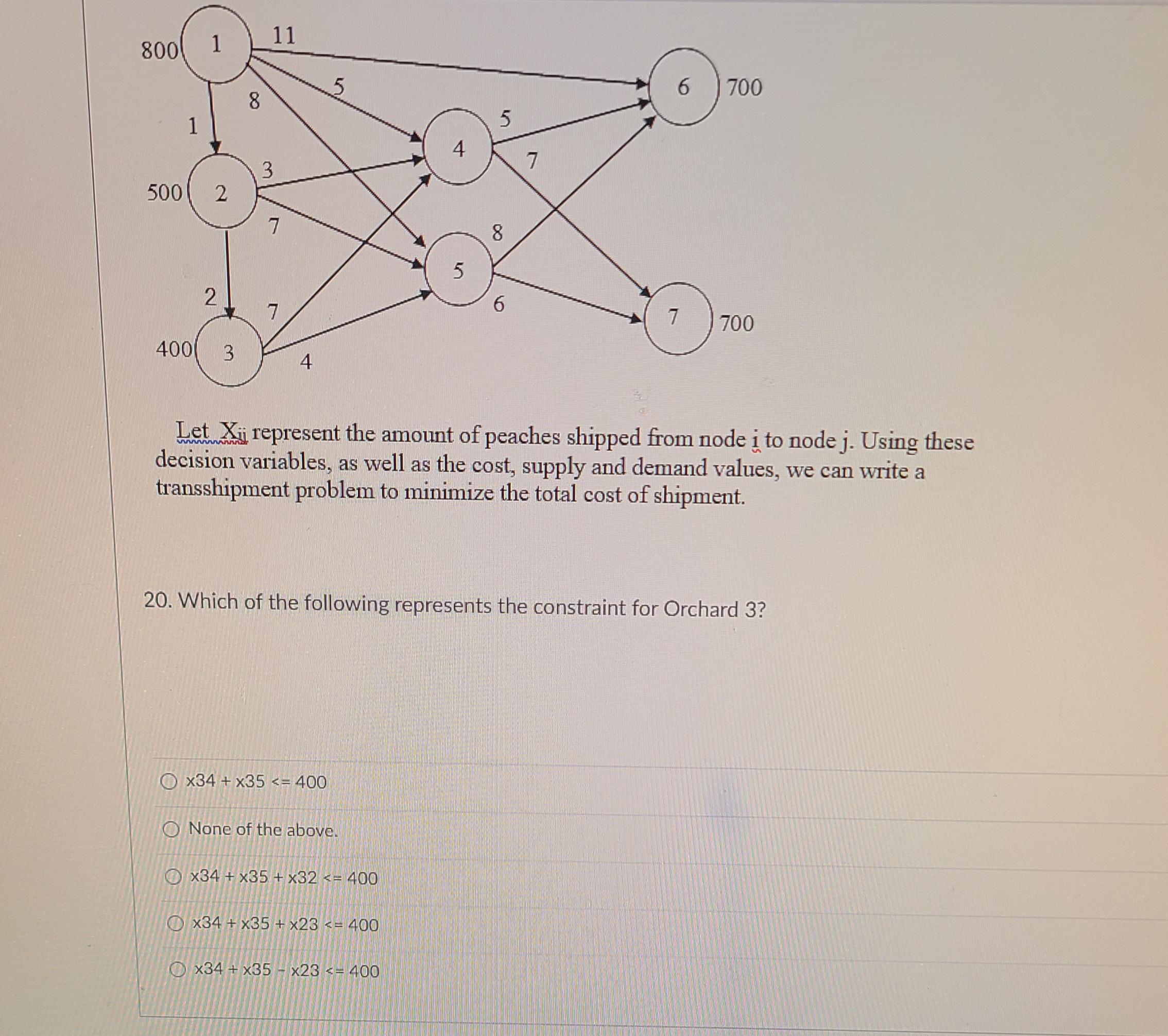 Solved The next three questions are based on the following: | Chegg.com