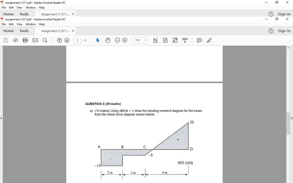 Solved Assignment 3 S 17.pdf " Adobe Acrobat Reader DC File | Chegg.com