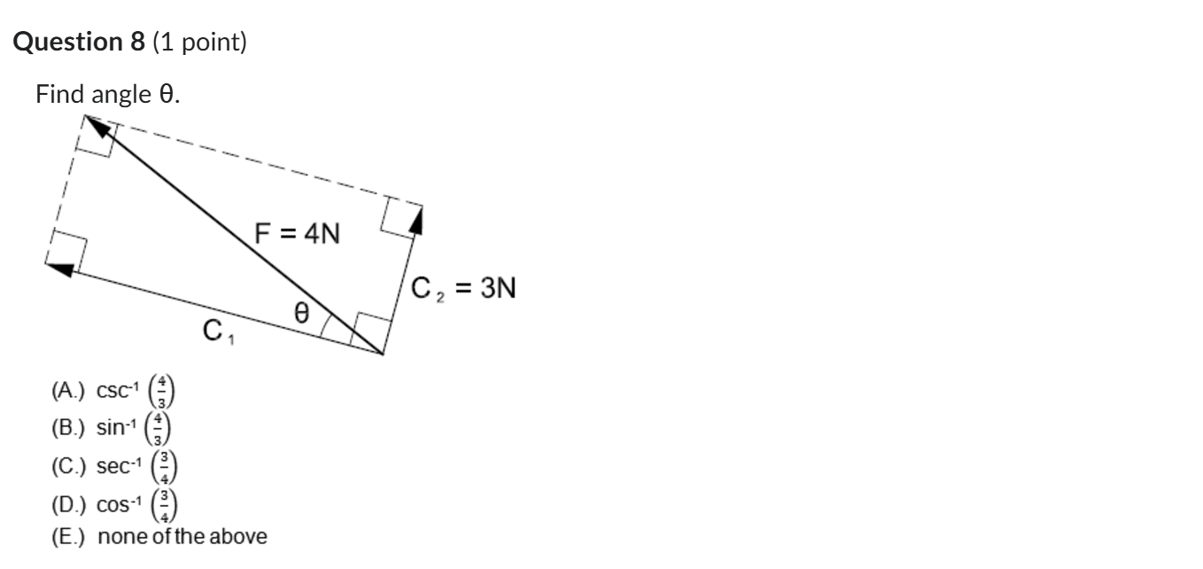 Solved Question 8 (1 | Chegg.com