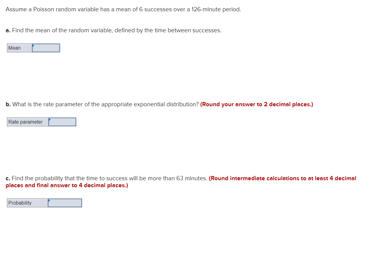 Solved Assume a Poisson random variable has a mean of 6 | Chegg.com