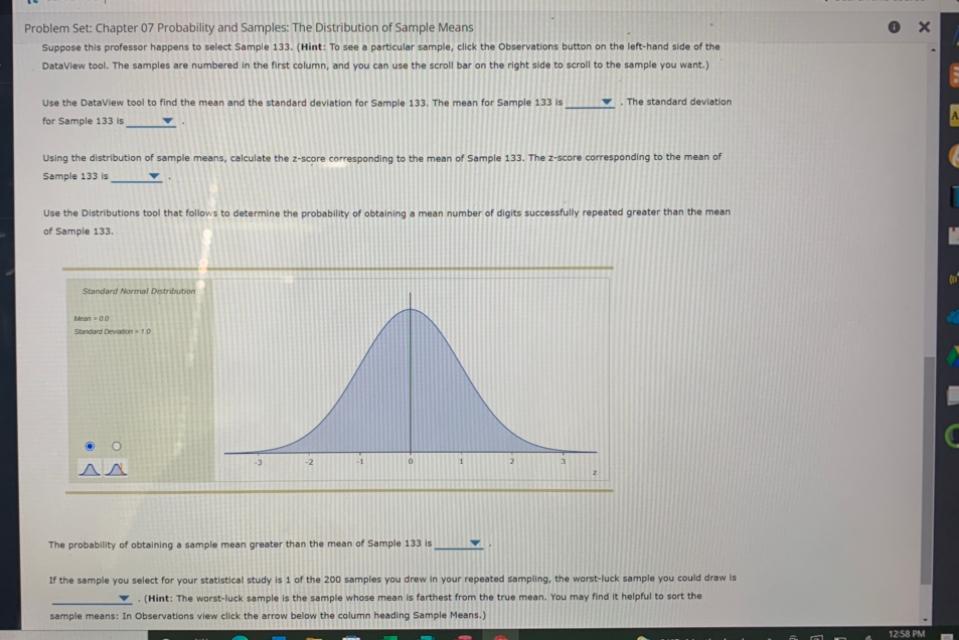 Solved On each trial of a digit span memory task, the | Chegg.com