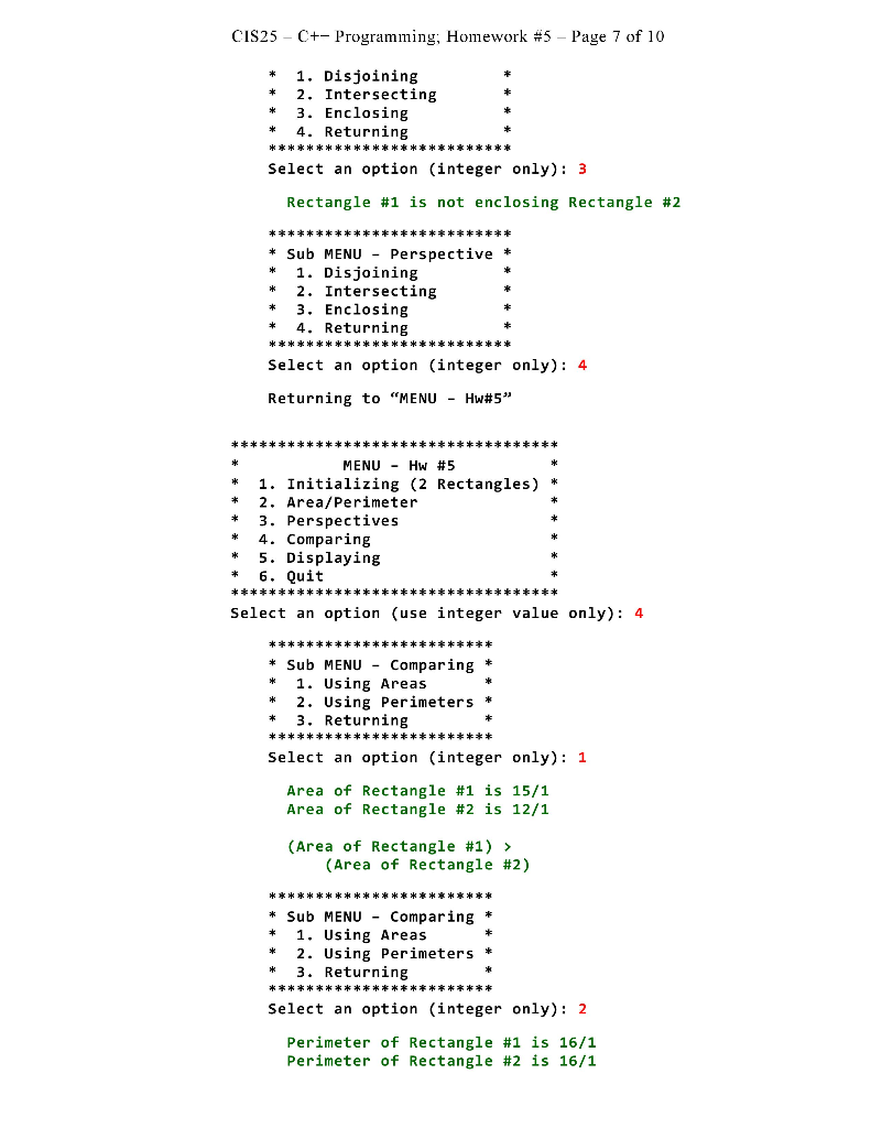 CIS25-C+-Programming, Homework #5-Page 1 of 10 | Chegg.com