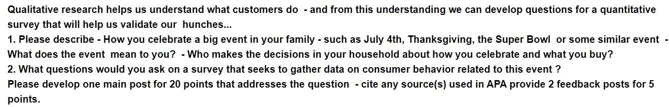 Solved Qualitative research helps us understand what | Chegg.com