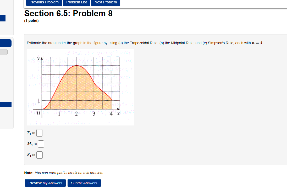 Solved Previous Problem Problem List Next Problem Section 0534