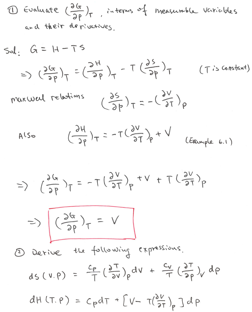 Solved 1 Evaluate (26) in terms of measurable variables and | Chegg.com