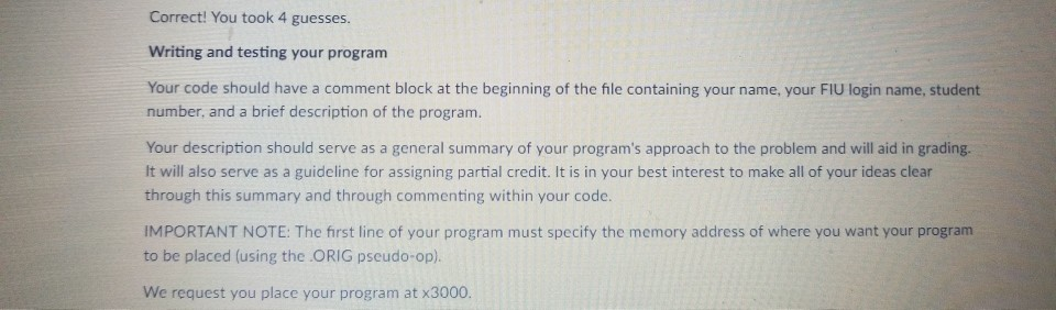 Solved Program L: A Simole Guessing Numbers Game dent | Chegg.com Solved Program L: A Simole Guessing Numbers Game dent | Chegg.com