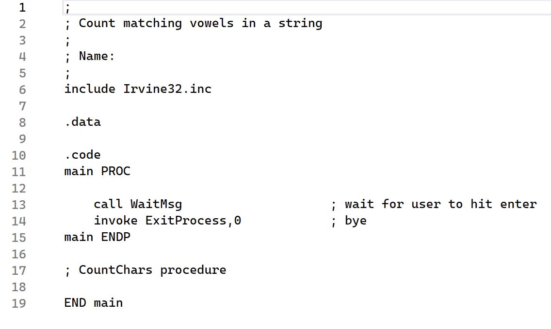 Solved create an assembly program that does the following. | Chegg.com