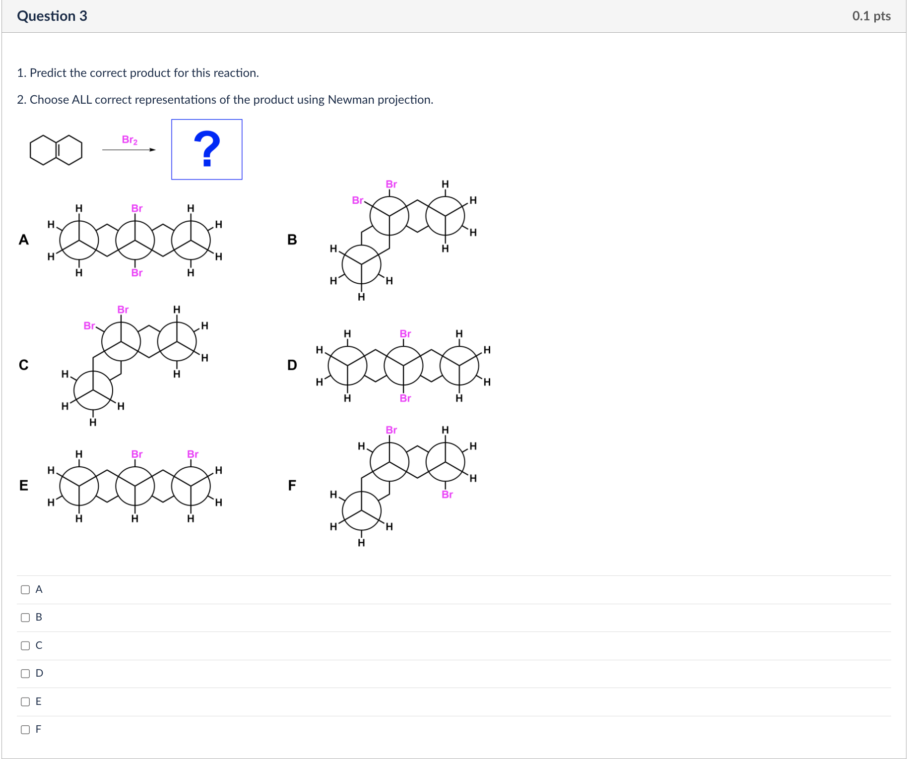 Solved 1. Predict the correct product for this reaction. 2. | Chegg.com
