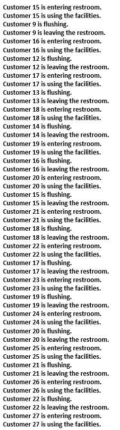 Solved |CSC 460 Program \#1 Concurrency, Threads, | Chegg.com