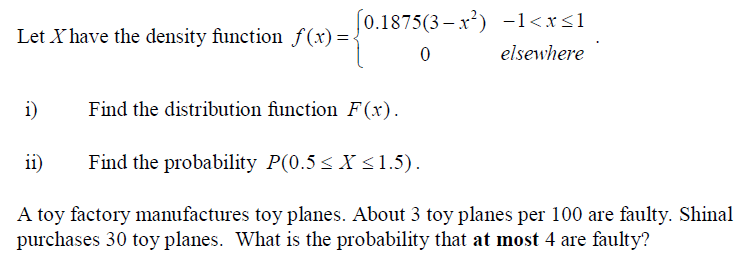 Solved (0.1875(3 – x?) -1 | Chegg.com
