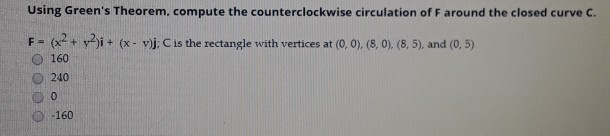 Solved Using Green's Theorem, compute the counterclockwise | Chegg.com