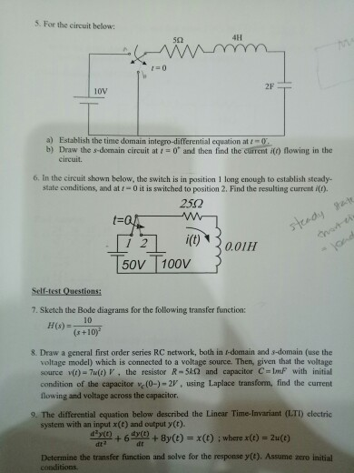 Solved EEL2186 Circuits and Signals Tutorial 3: Circuit | Chegg.com