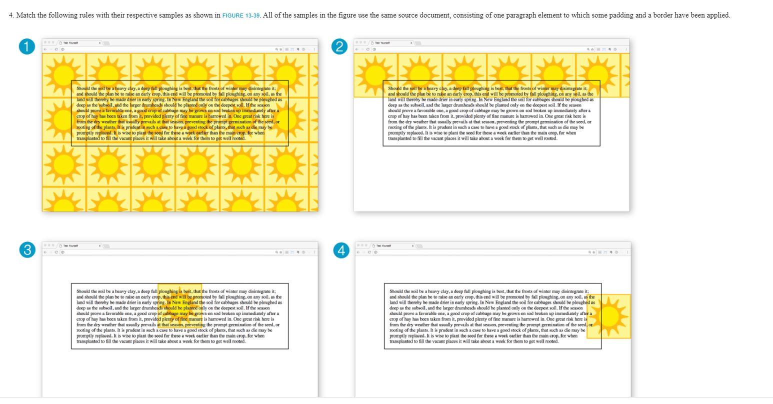 Solved This time I'll test your background prowess entirely | Chegg.com
