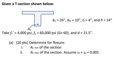Solved Given a T-section shown below: | Chegg.com