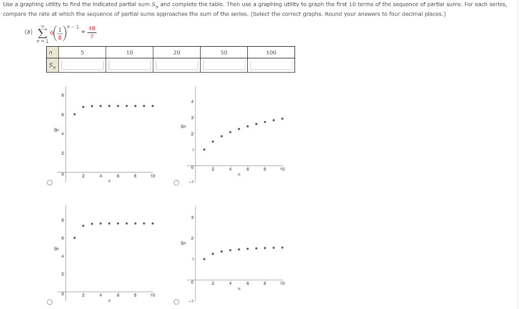 Solved Use a graphing utility to find the Indicated partial | Chegg.com