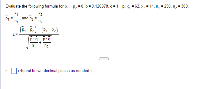 Solved Evaluate the following formula for | Chegg.com