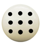 Pick two contrasting strike points on the cue ball | Chegg.com